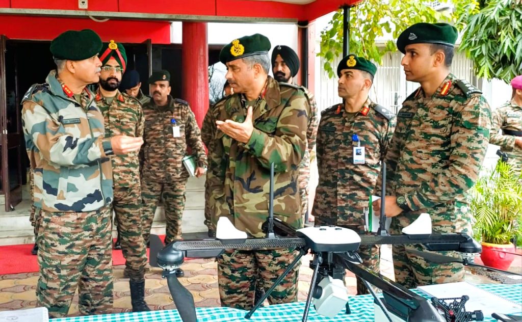 Lt Gen Manoj Kumar Katiyar Visits Panther Division
