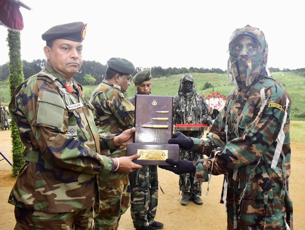 Naik Veer Singh Wins 9 Month Long Sniper Course