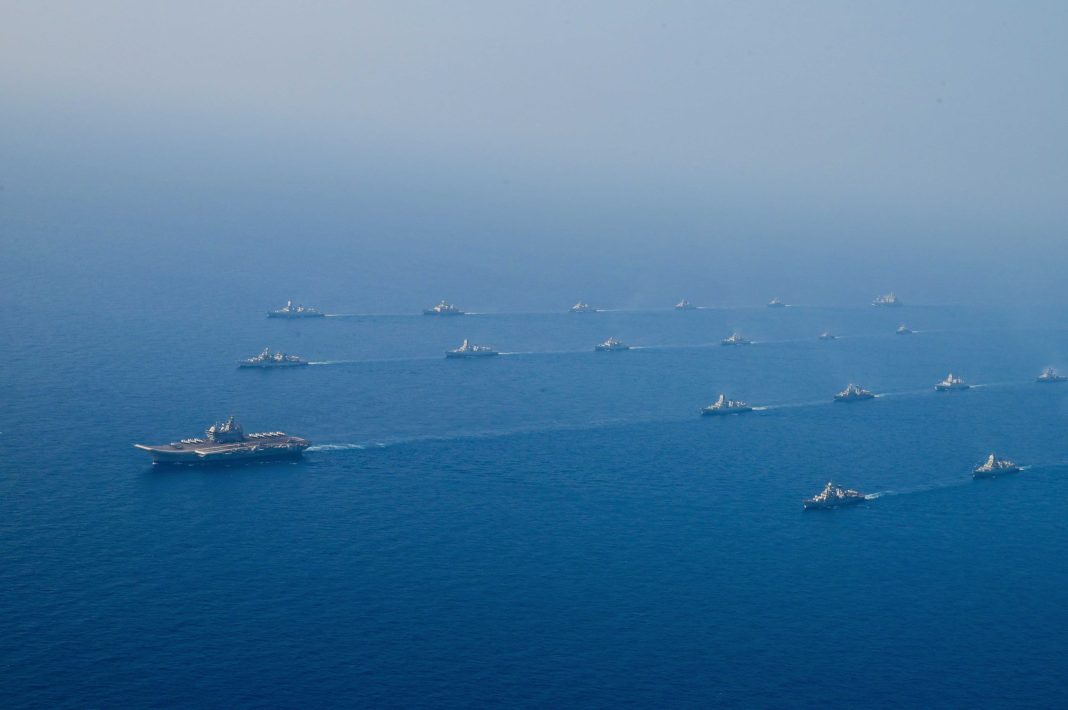 Indian Navy's Theatre Level Operational Readiness Exercise (TROPEX-25 ...