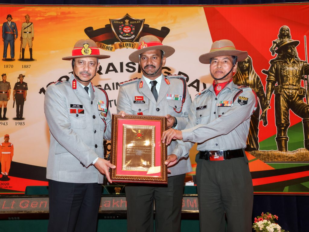 Assam Rifles Units Recognized with DGAR Banner 2023-24 for Exemplary ...