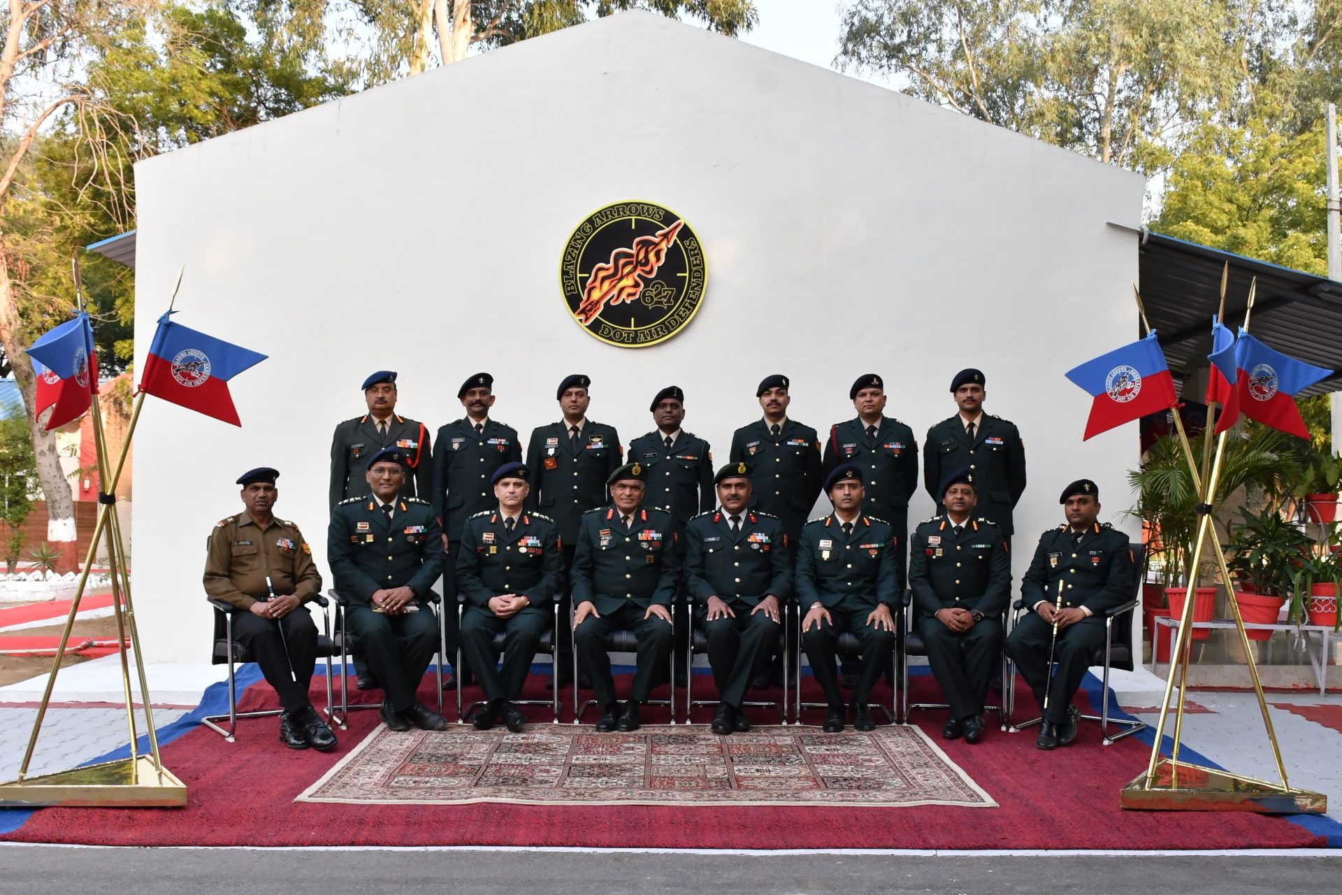 Lt Gen Sumer Ivan D'Cunha Visits Air Defence Warriors of Dot On Target ...