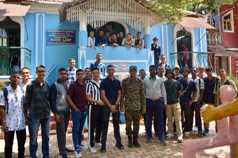 CME Cadets Gain First-Hand Exposure at 2 Signal Training Centre Goa