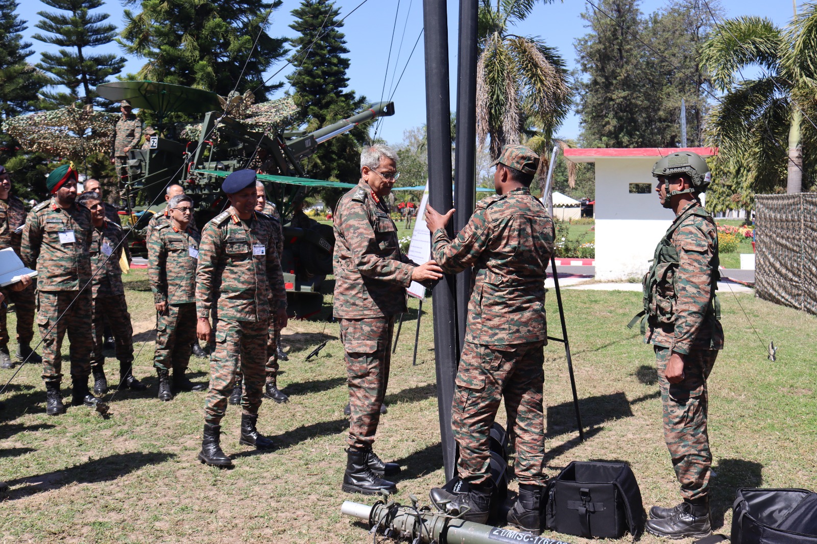 Lt Gen Anindya Sengupta Reviews Golden Key Division