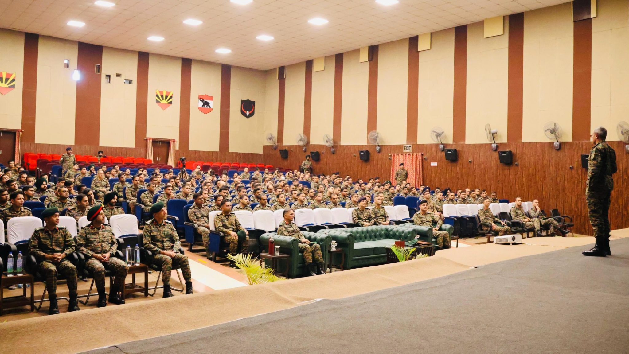Lt Gen RC Tiwari Interacts with Officers at Eastern Command Preparatory ...