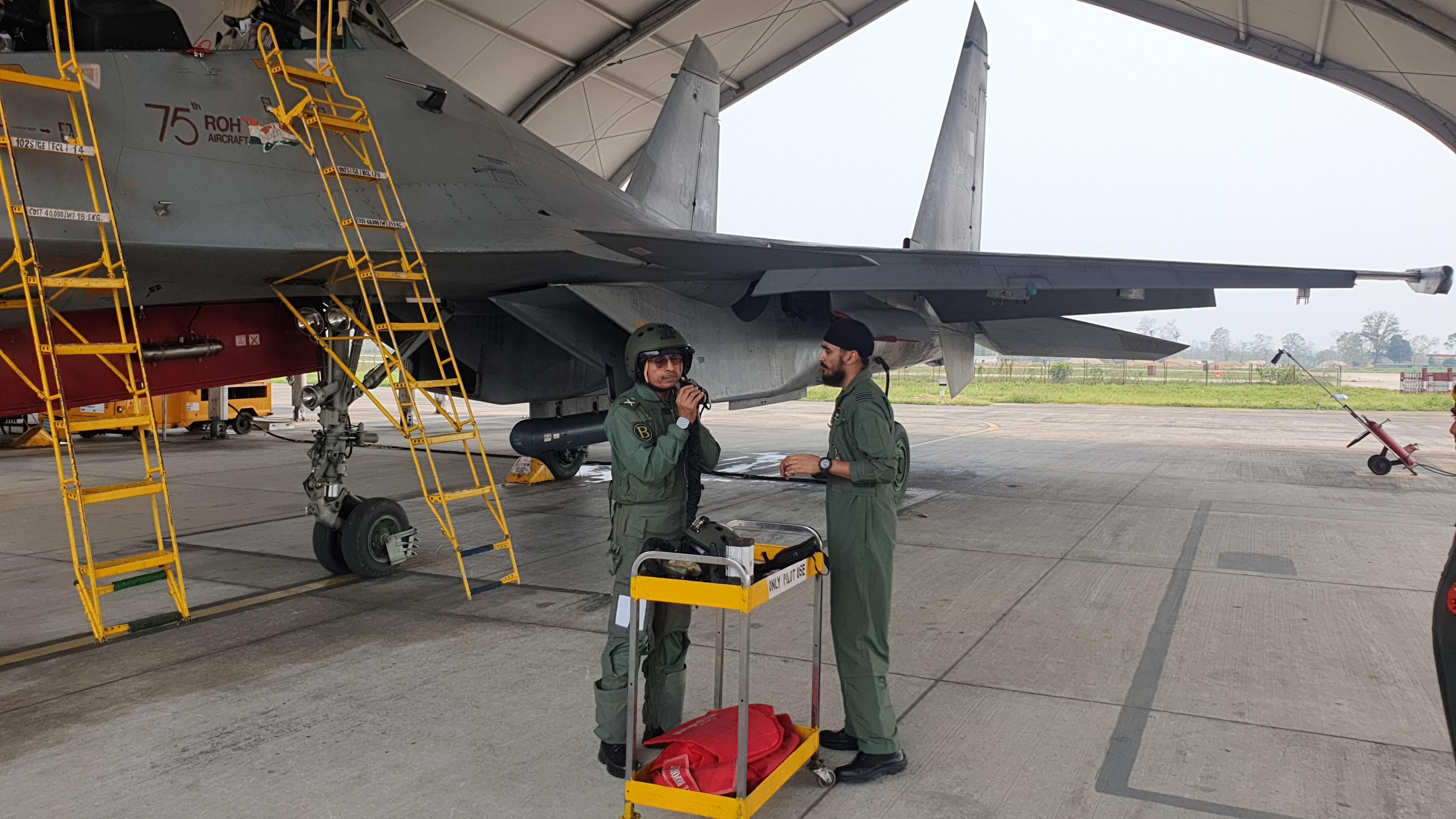 Lieutenant General RC Tiwari and Air Marshal Surat Singh Undertook a ...