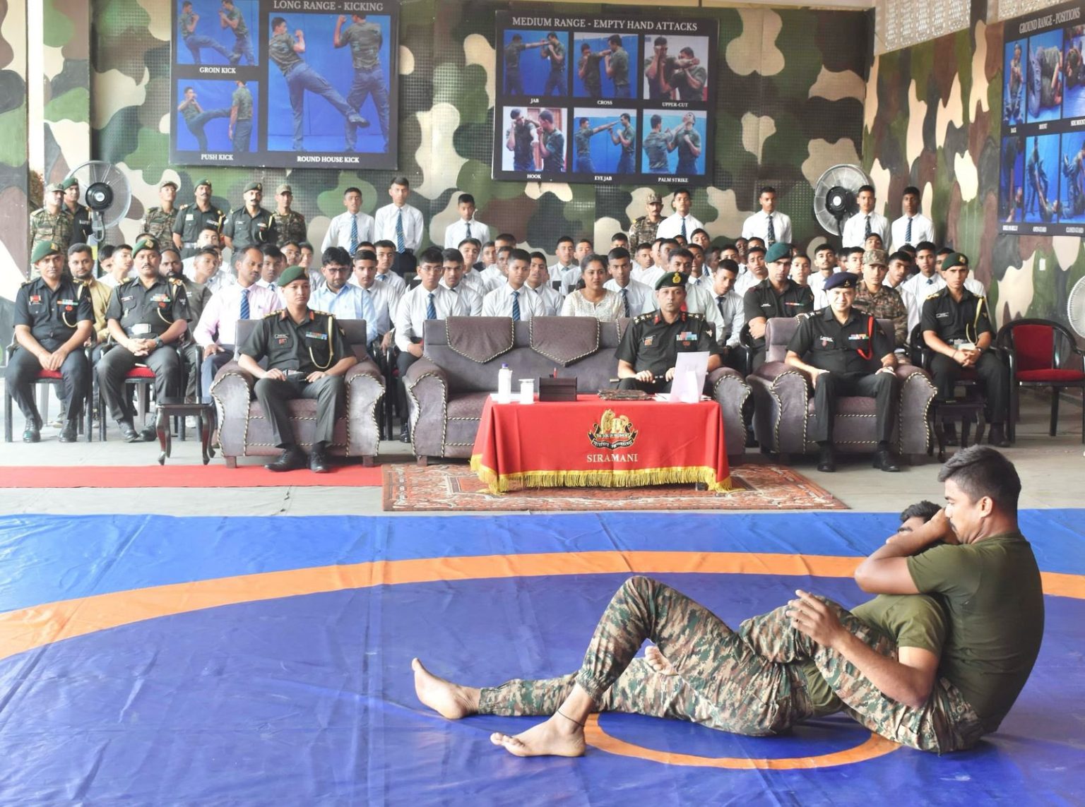 Rashtriya Military School Bangalore Visits Bison Division