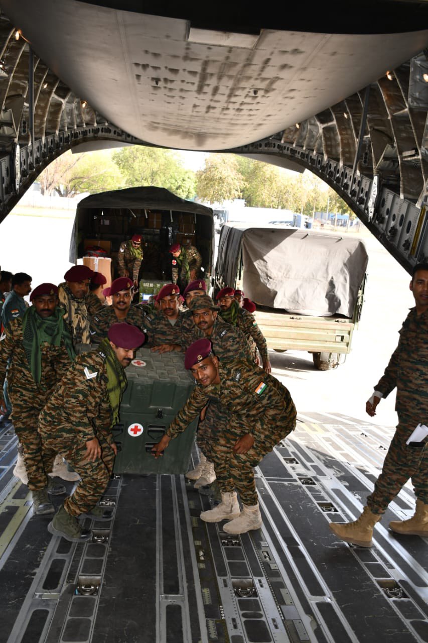 India Launches ‘Operation Brahma’ to Provide Humanitarian Aid to ...