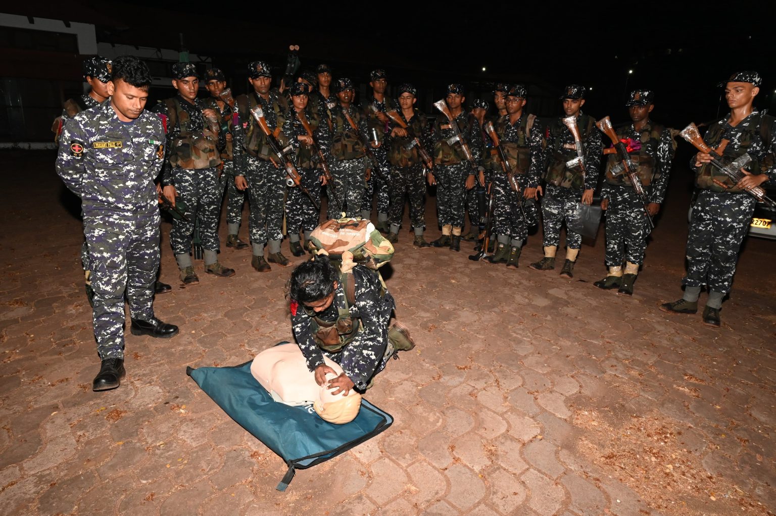 Indian Naval Academy Successfully Conducted Outdoor Training Camp ...