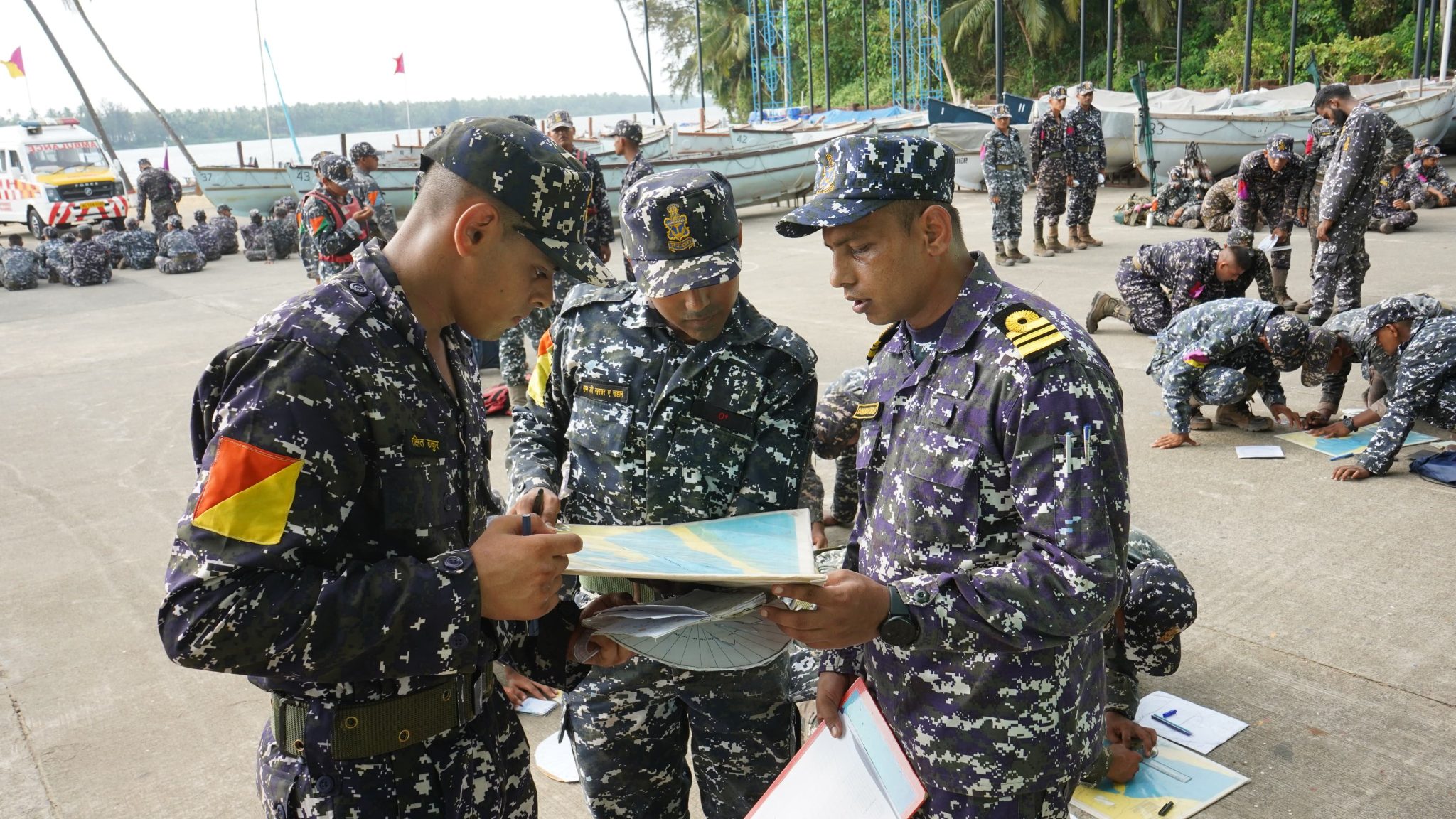 Indian Naval Academy Successfully Conducted Outdoor Training Camp ...
