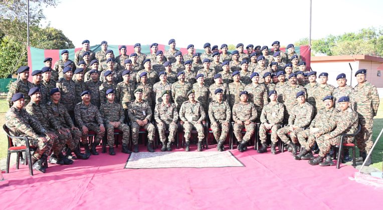 Lt Gen VMB Krishnan Visits Jaipur Military Station