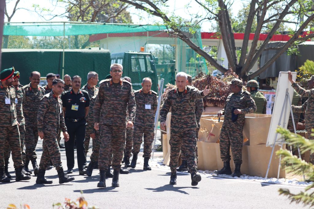 Lt Gen Anindya Sengupta Reviews Golden Key Division