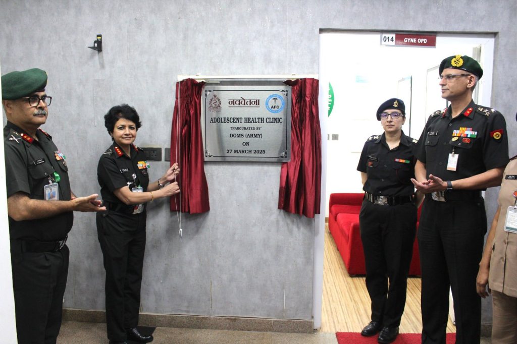 Lt Gen Sadhna S Nair Inaugurates ‘Navchetna’ Adolescent Health Clinic ...