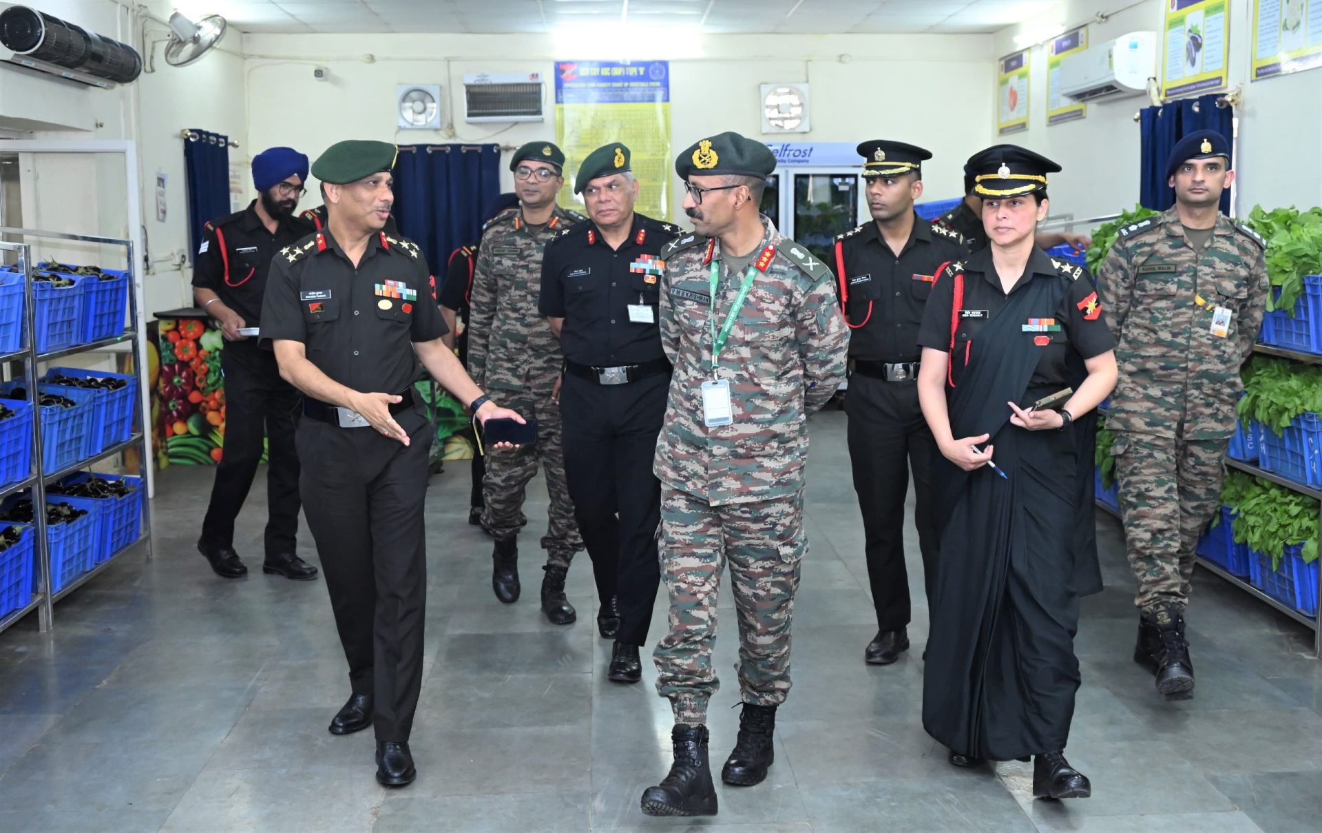 Lt Gen VMB Krishnan Visits Jaipur Military Station