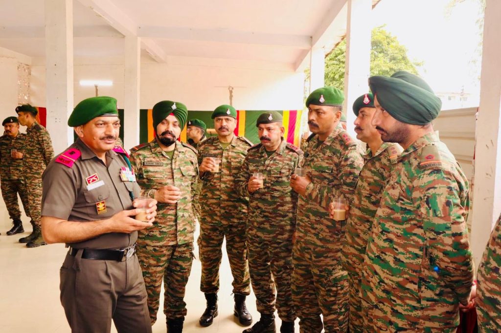 Subedar Major Sanjay Kumar PVC Inspires Troops at Tiger Division
