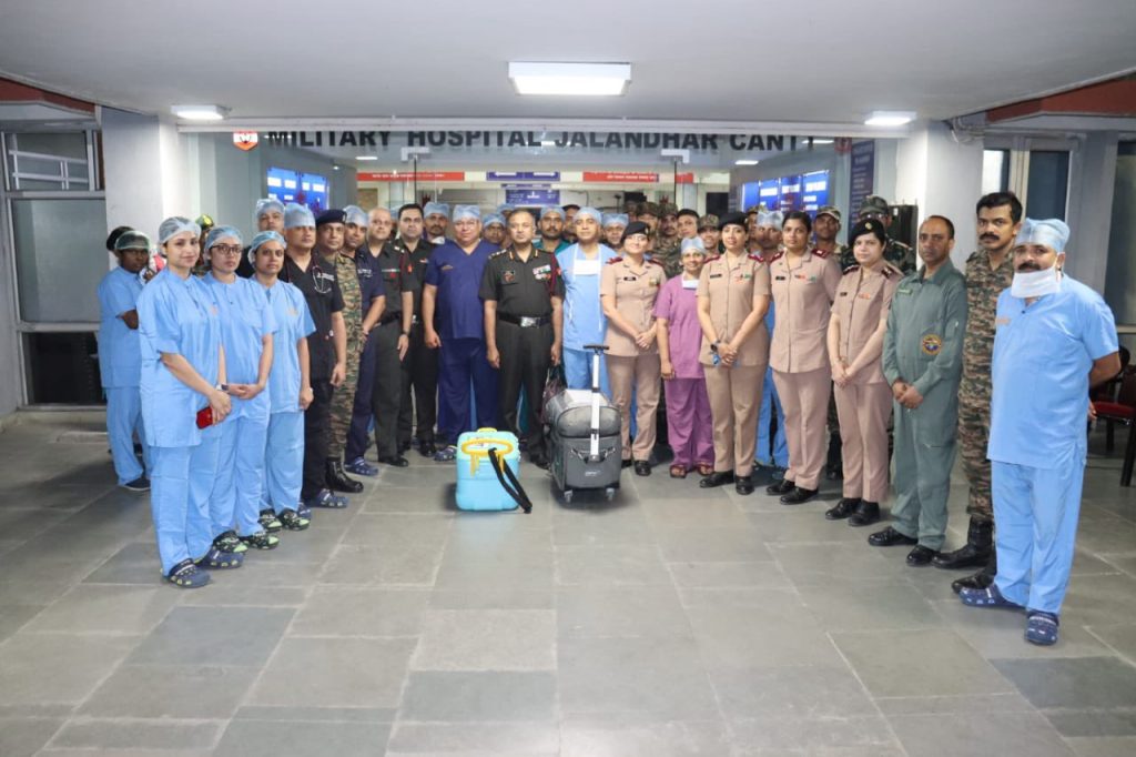 Brigadier KK Ashta and Team Successfully Carried out an Organ Retrieval ...