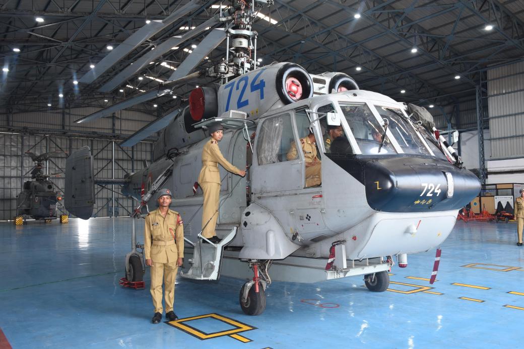 NDA Cadets Visit INS Hansa for Naval Service Attachment