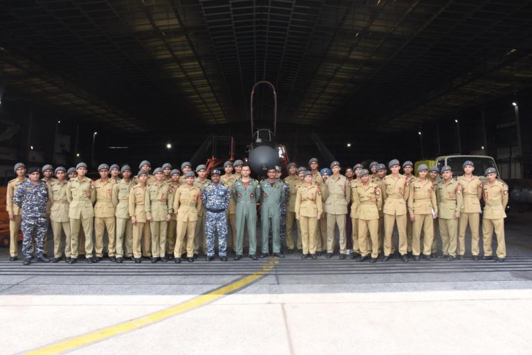 NDA Cadets Visit INS Hansa for Naval Service Attachment