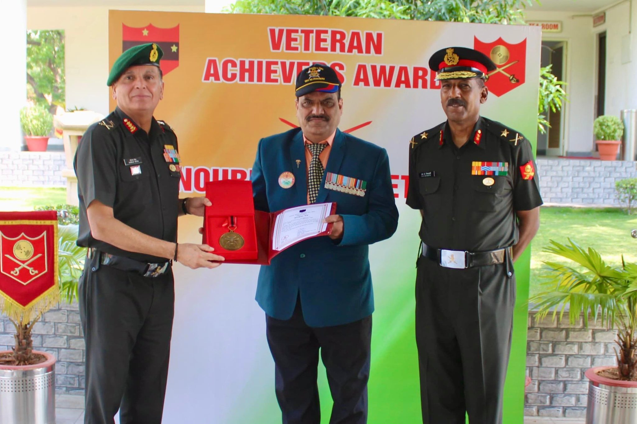Indian Army Honors Veterans with Achiever Awards in Nagpur for ...