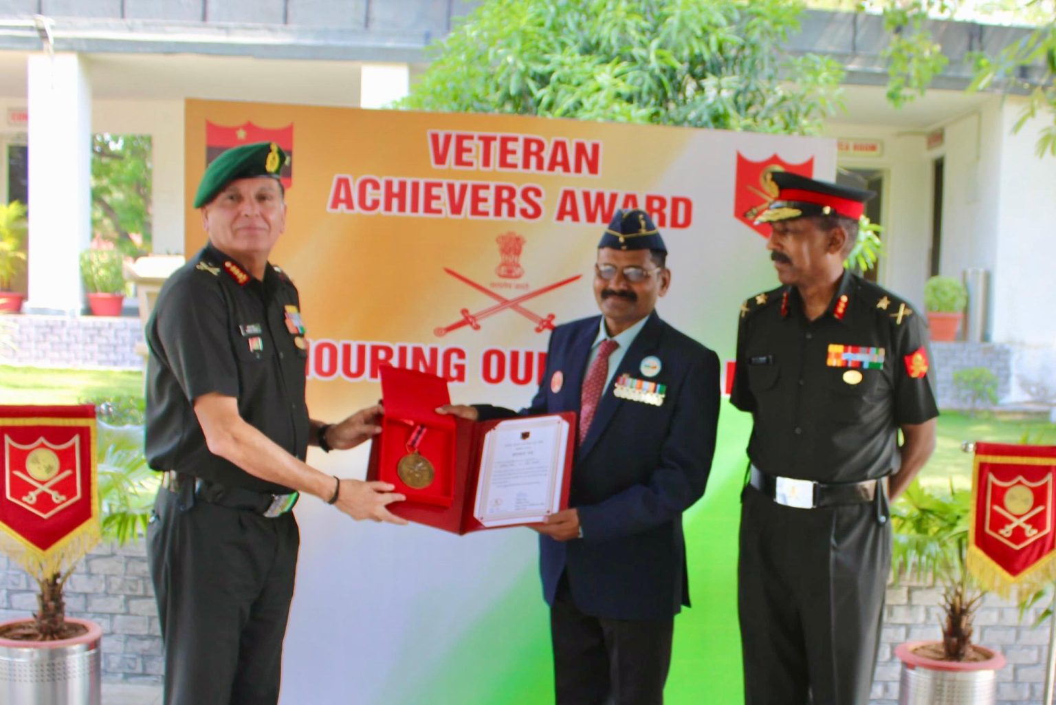 Indian Army Honors Veterans with Achiever Awards in Nagpur for ...