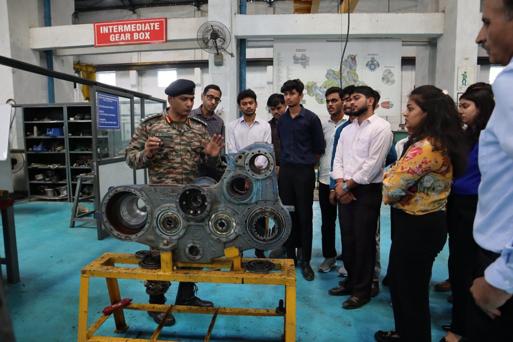 505 Army Base Workshop Hosts Amity University Students