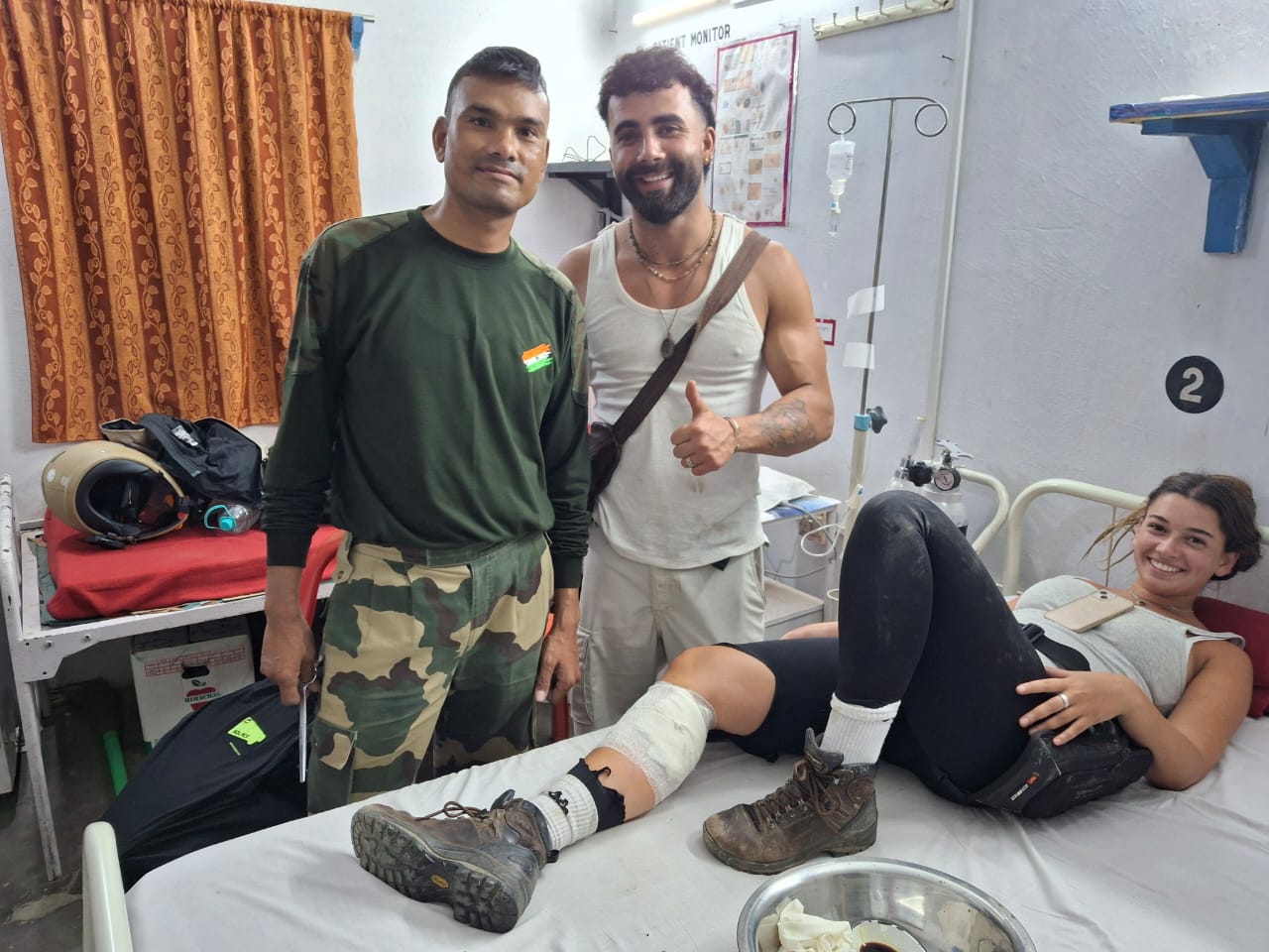 BSF Soldier Provides Timely Medical Aid to Israeli Female tourist