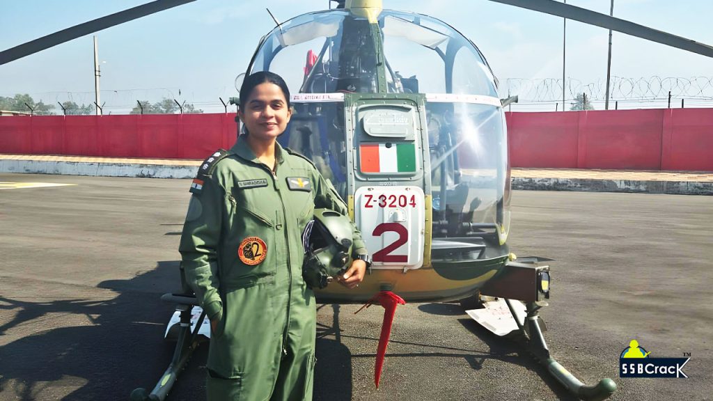 Captain Shraddha Becomes First Woman Pilot in Indian Army’s Cheetah Fleet