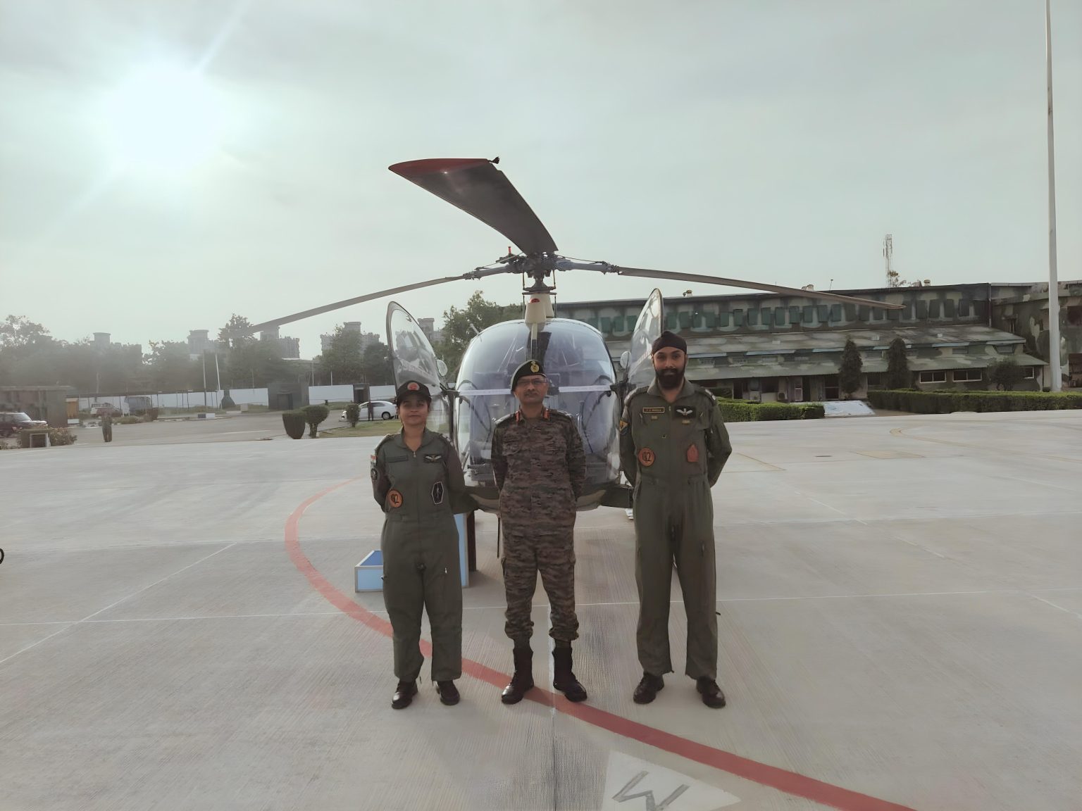 Captain Shraddha Becomes First Woman Pilot in Indian Army’s Cheetah Fleet