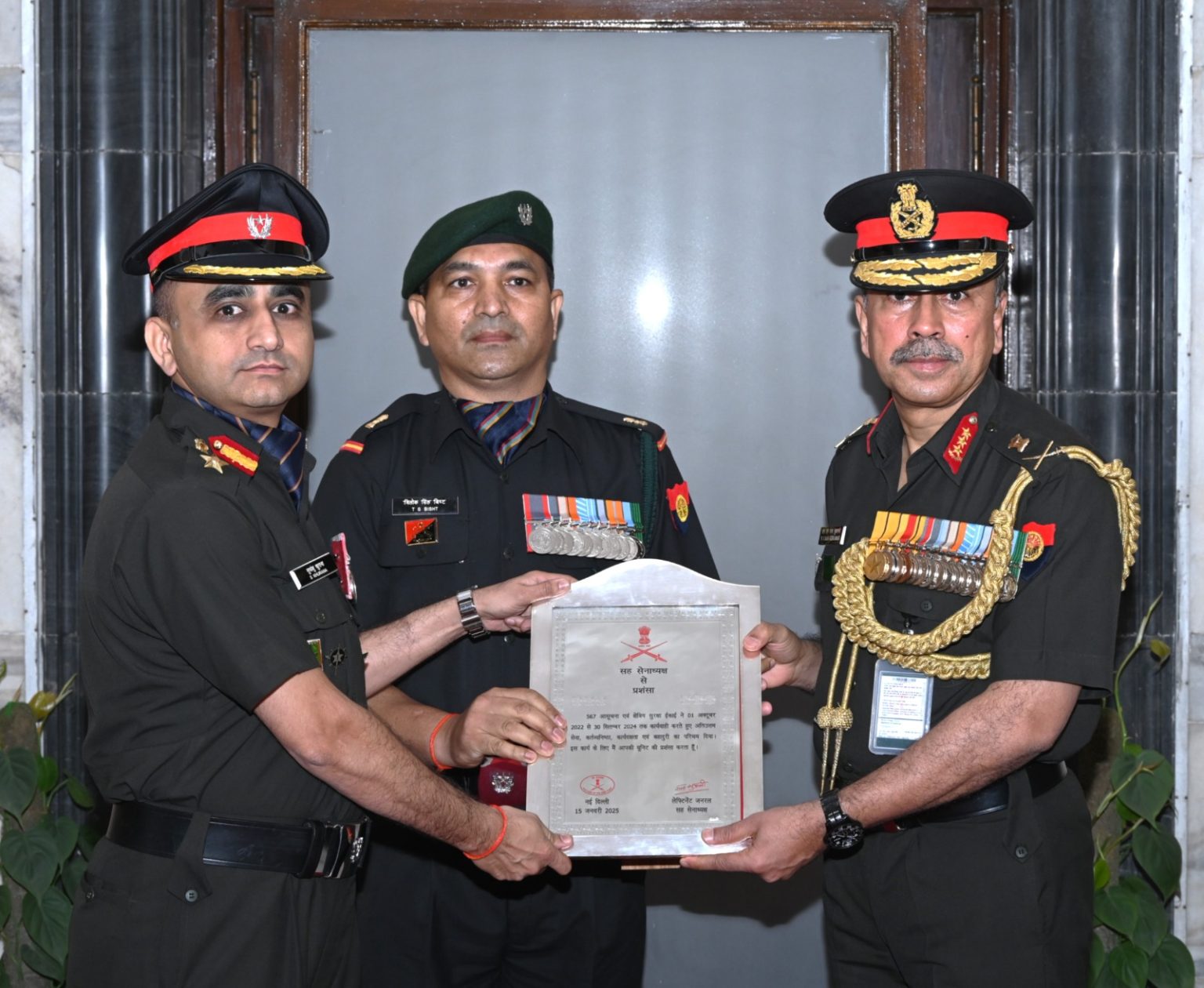 Lieutenant General NS Raja Subramani Awards VCOAS Citation to Four ...