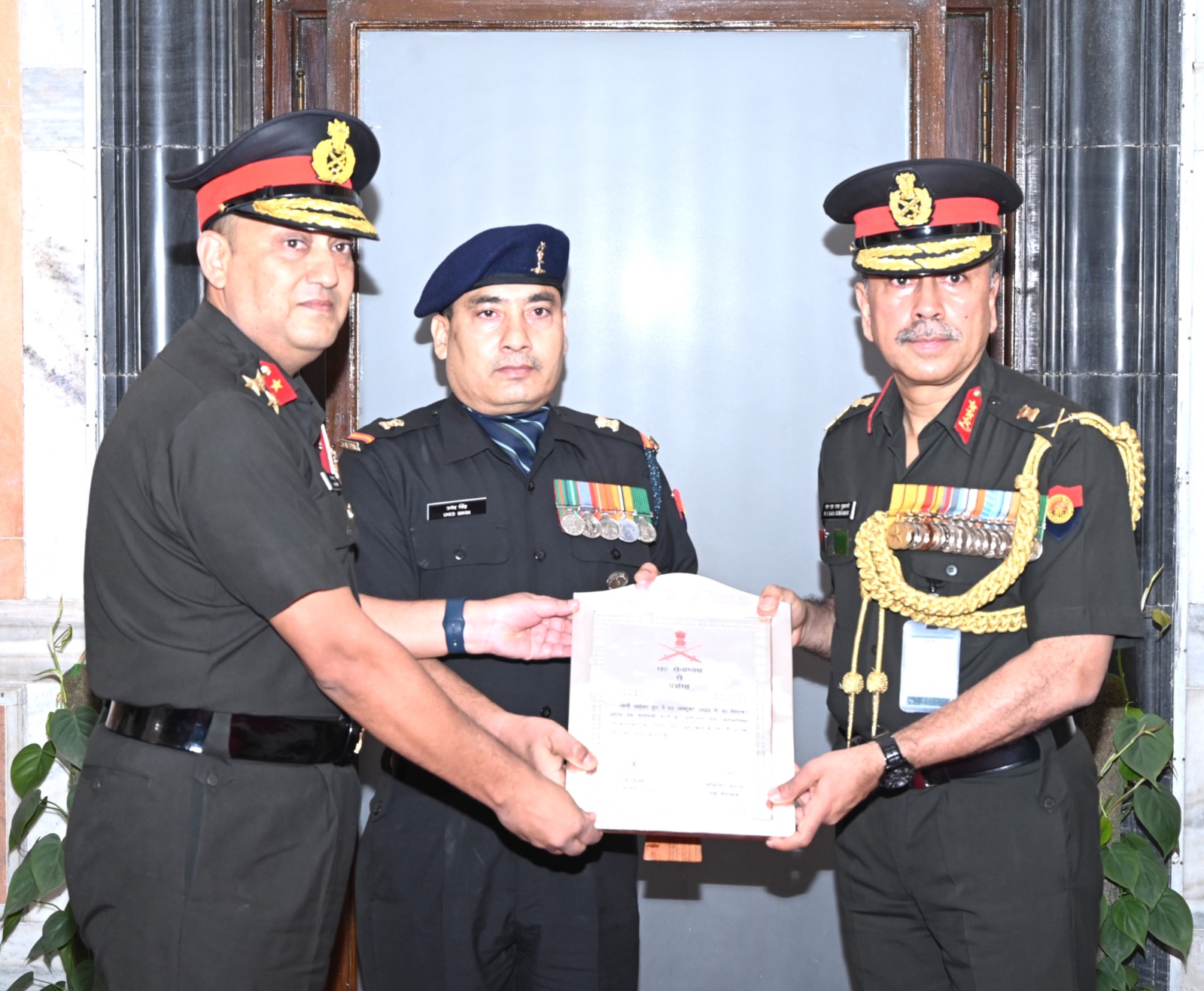 Lieutenant General NS Raja Subramani Awards VCOAS Citation to Four ...