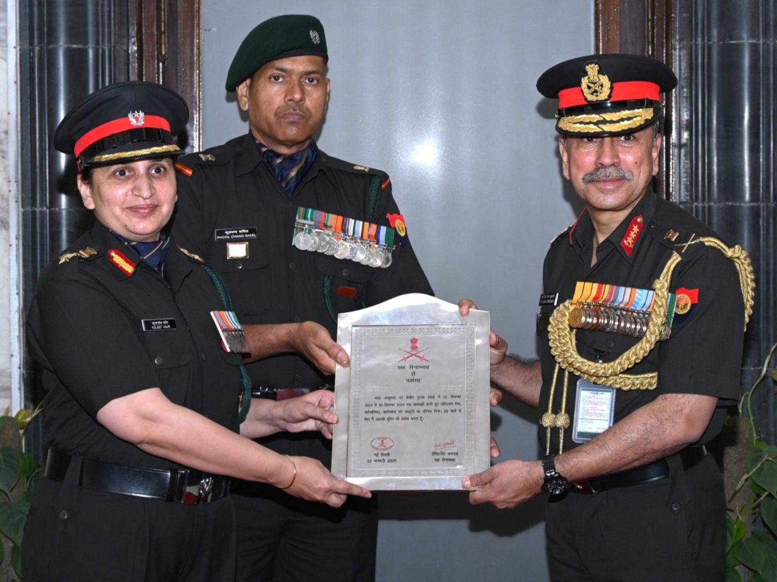 Lieutenant General NS Raja Subramani Awards VCOAS Citation to Four ...