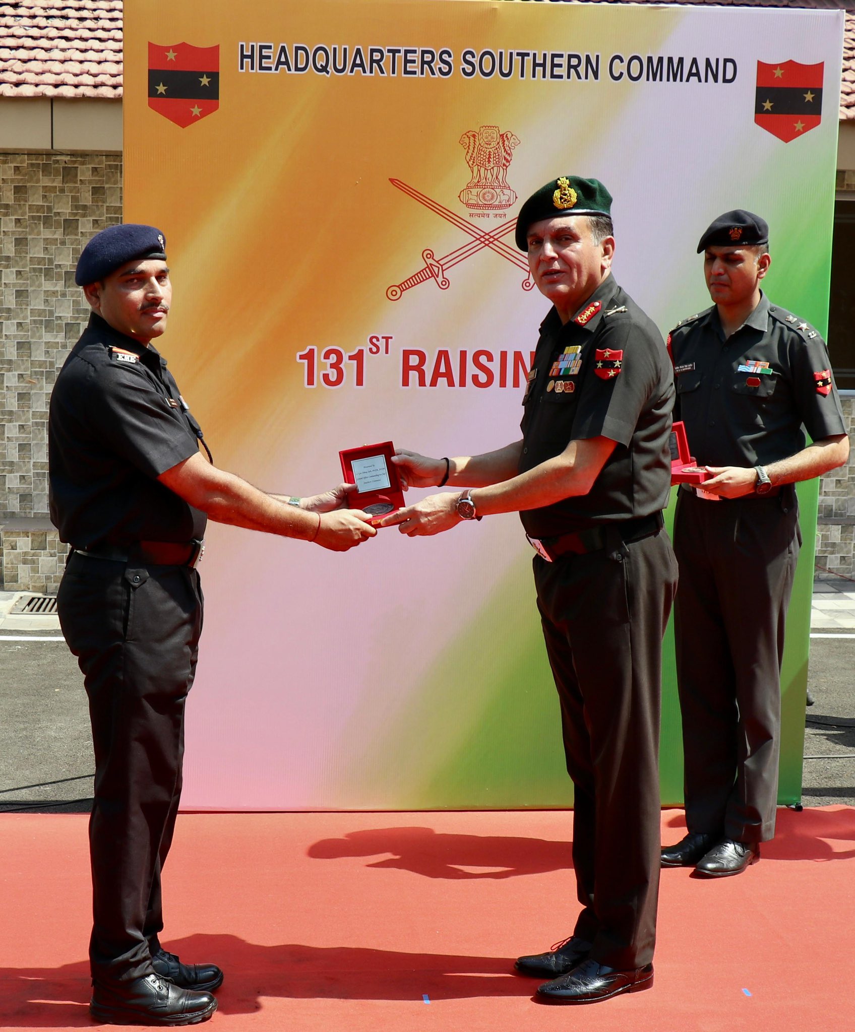 Southern Command Celebrates 131st Raising Day with Honors and Pride