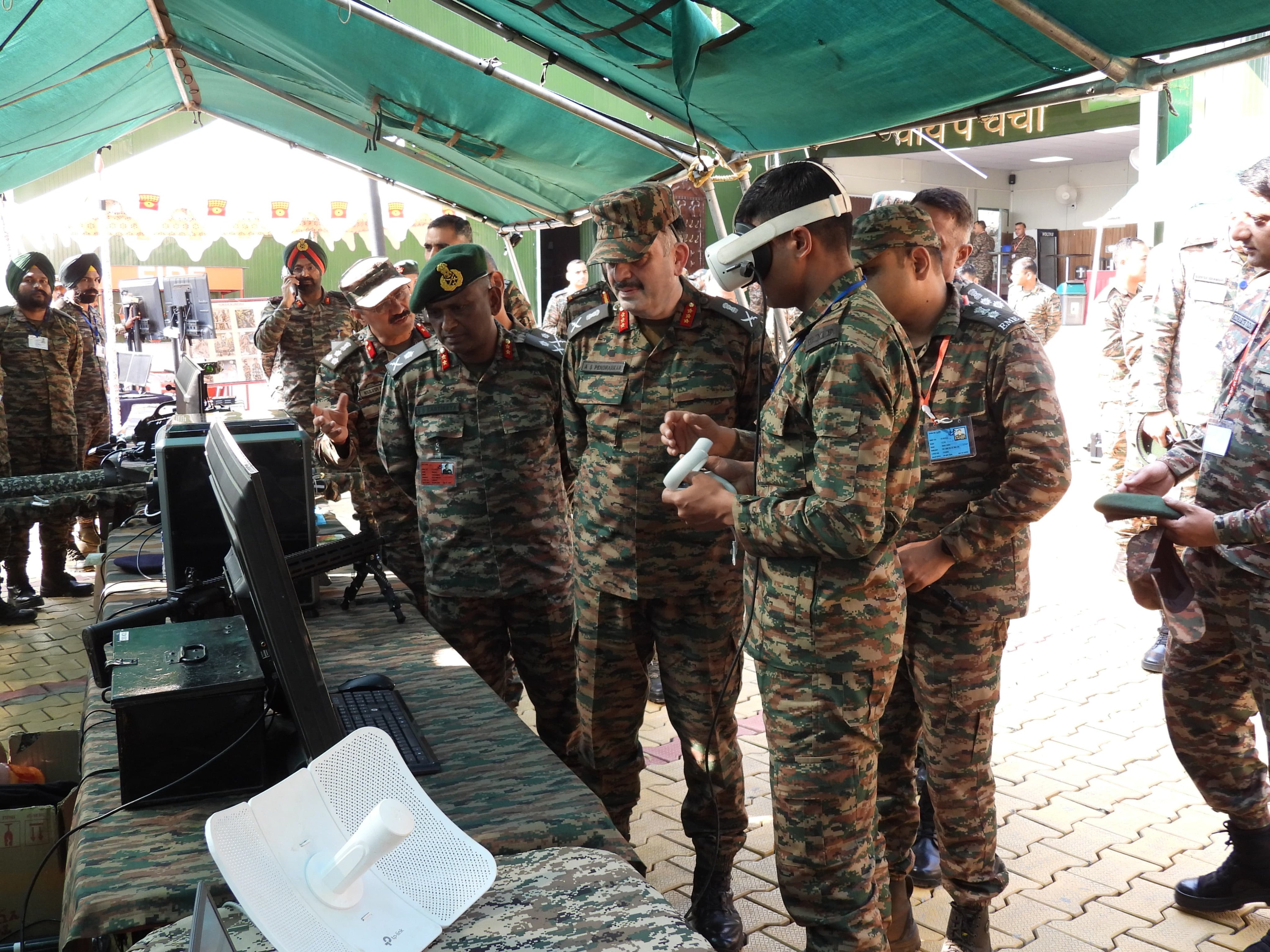 Lt Gen Abhijit S Pendharkar Reviews Operational Preparedness of Indian ...