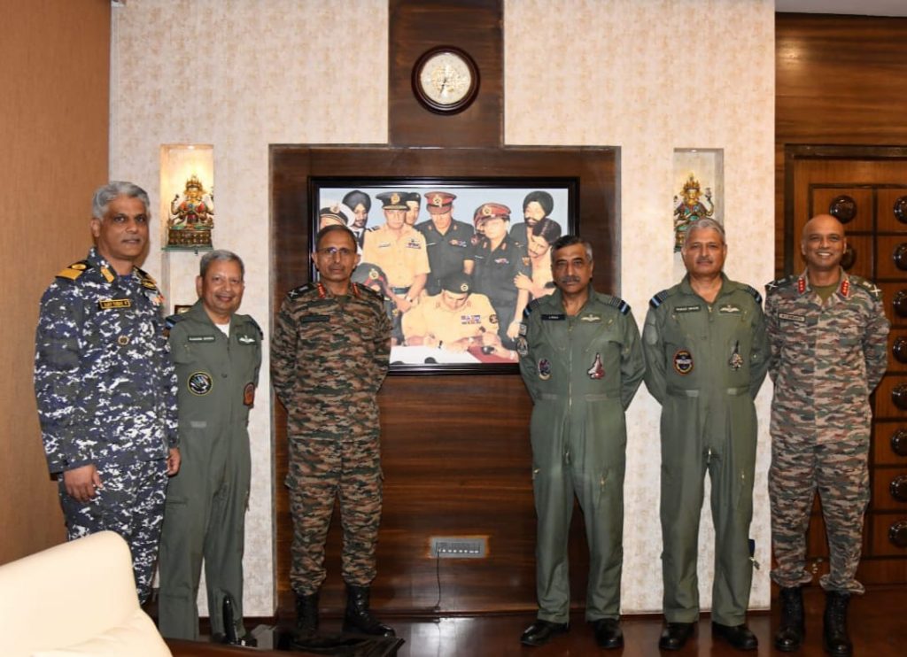 Senior Indian Armed Forces Officers Convene at Vijay Durg to Strengthen ...