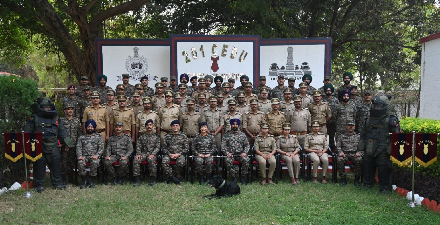 Indian Army and UP Police Conduct Joint Counter-IED Training in Barabanki