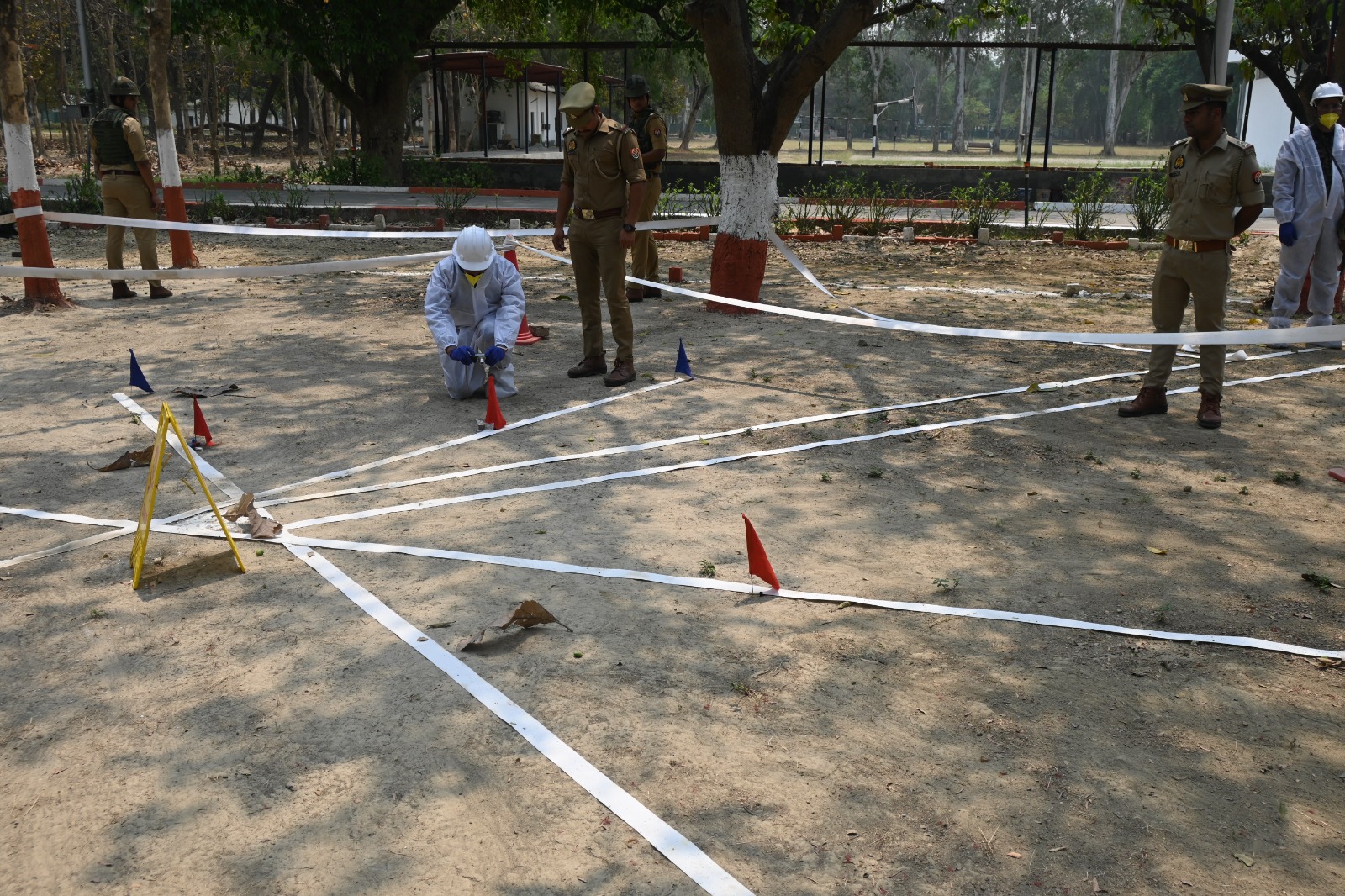Indian Army and UP Police Conduct Joint Counter-IED Training in Barabanki