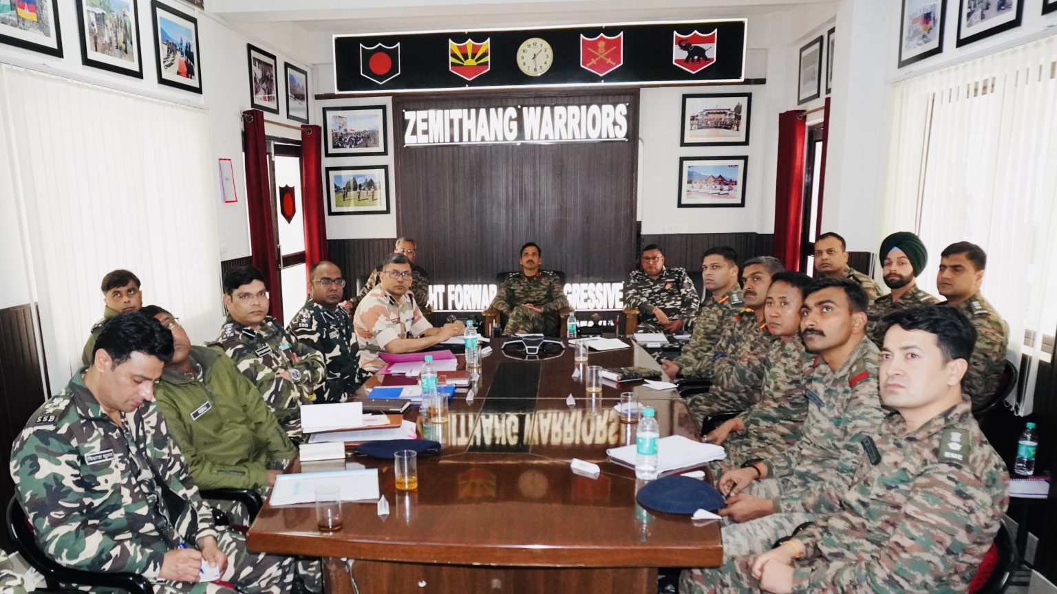 Indian Army and CAPF Host Joint Conference to Strengthen Border Management