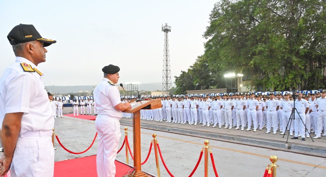 Vice Admiral Rajesh Pendharkar Inspires Eastern Fleet to Stay Combat ...
