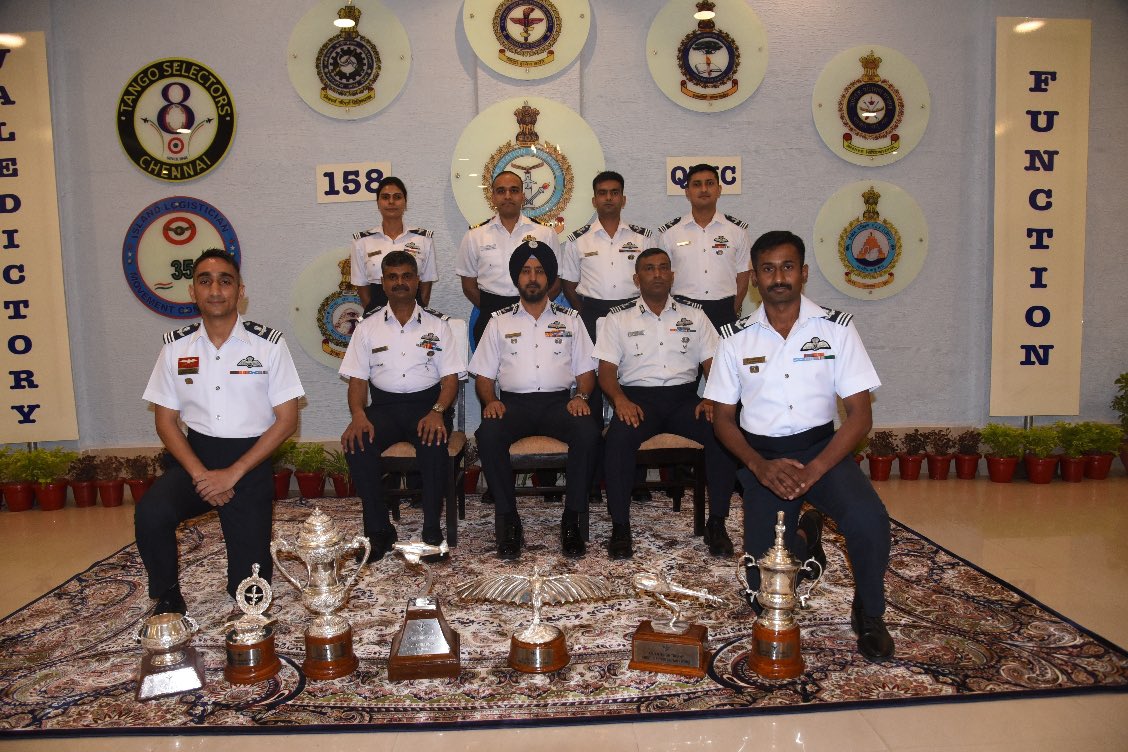 Air Marshal Tejbir Singh Presides Over Valedictory Function of 158th ...