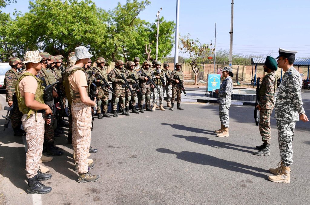 Indian Army and IAF Conduct Joint Exercise in Air Force Station Naliya