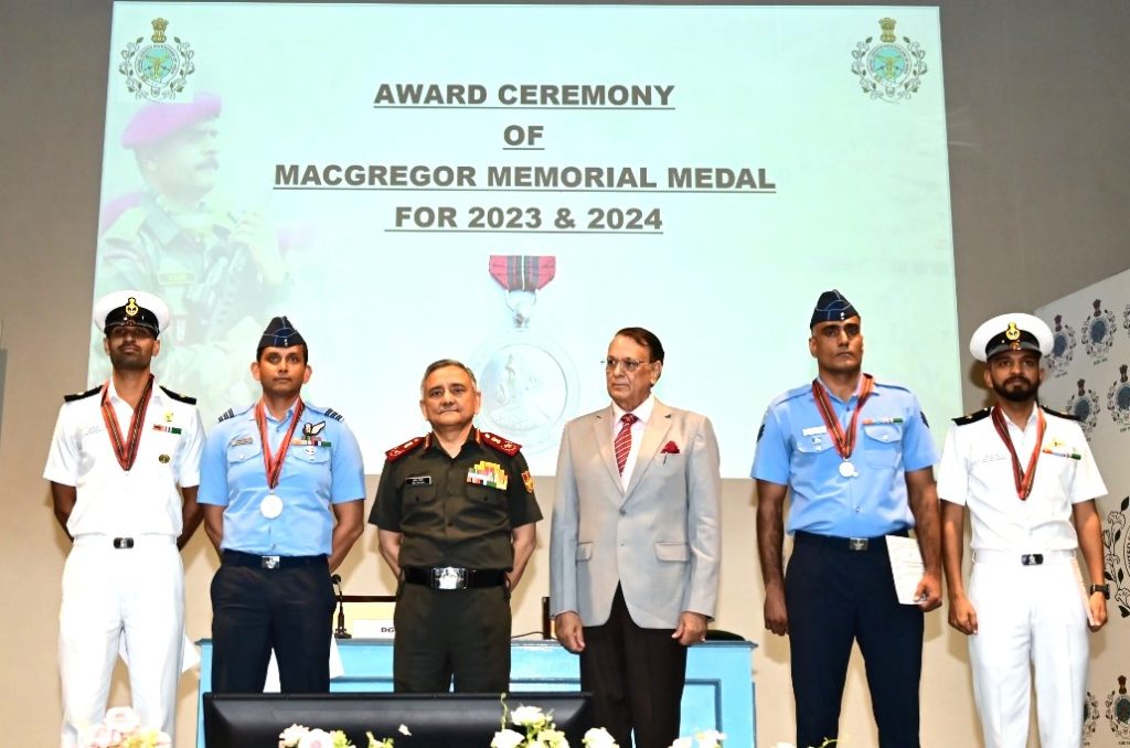 Five Armed Forces Personnel Honoured with MacGregor Memorial Medal for ...