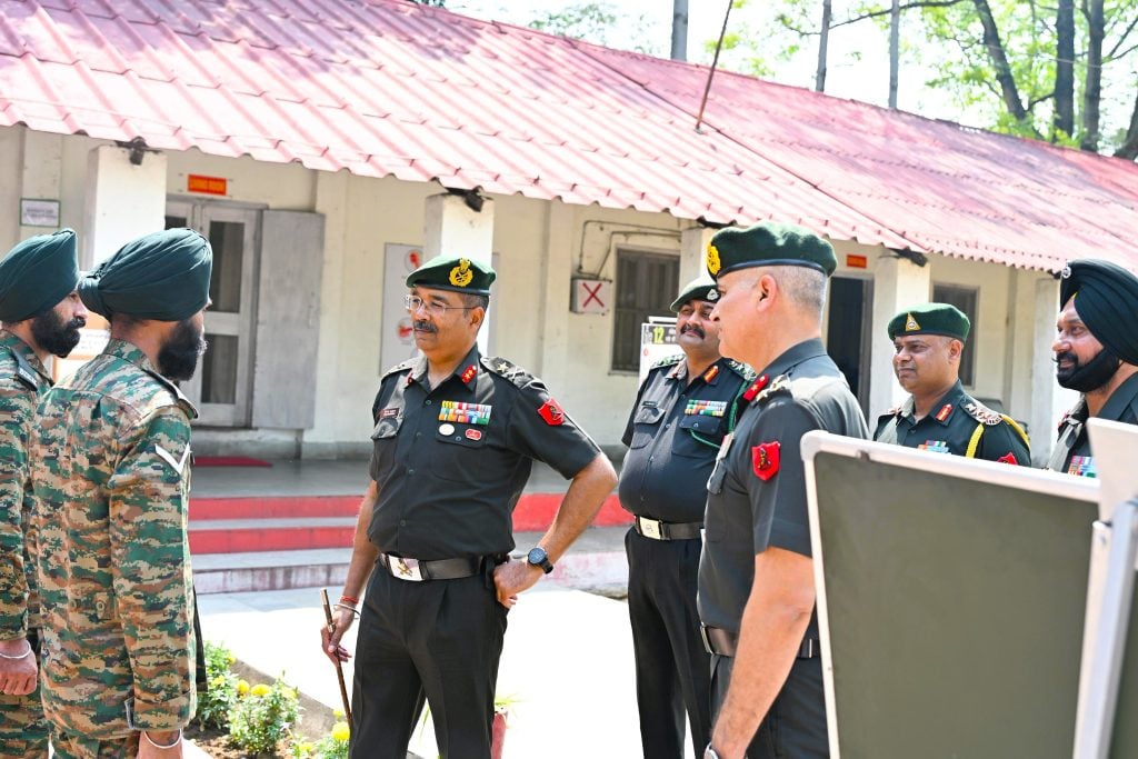 Maj Gen Vikas Bhardwaj Visits Sikh Regimental Centre in Ramgarh