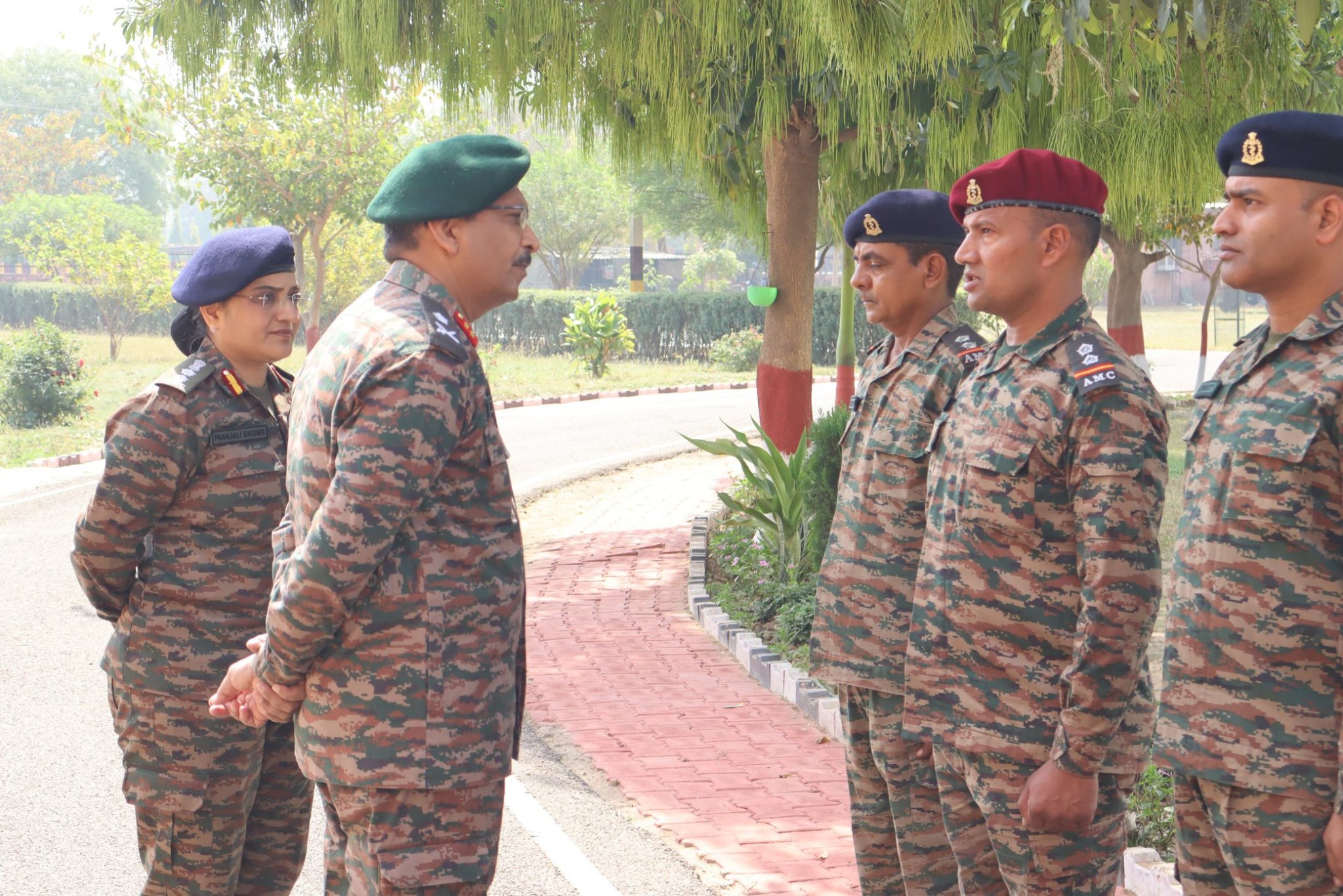 Major General CG Muralidharan Assesses Medical Readiness at Alwar ...