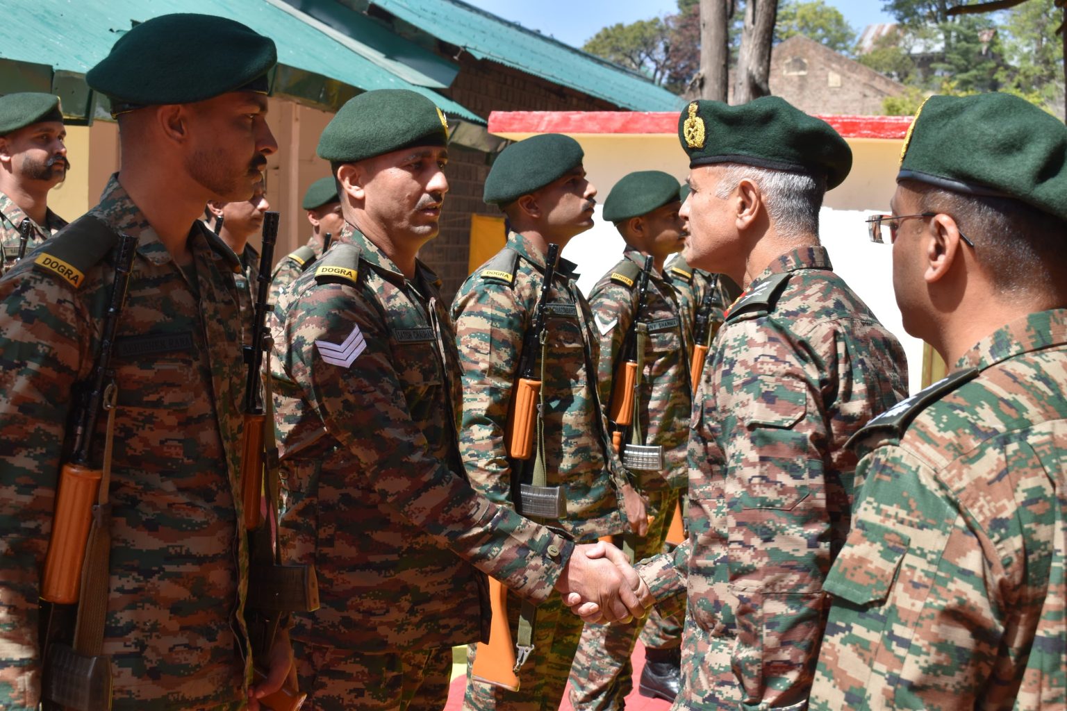 Major General Naveen Mahajan Reviews VC Brigade’s Operational Readiness ...