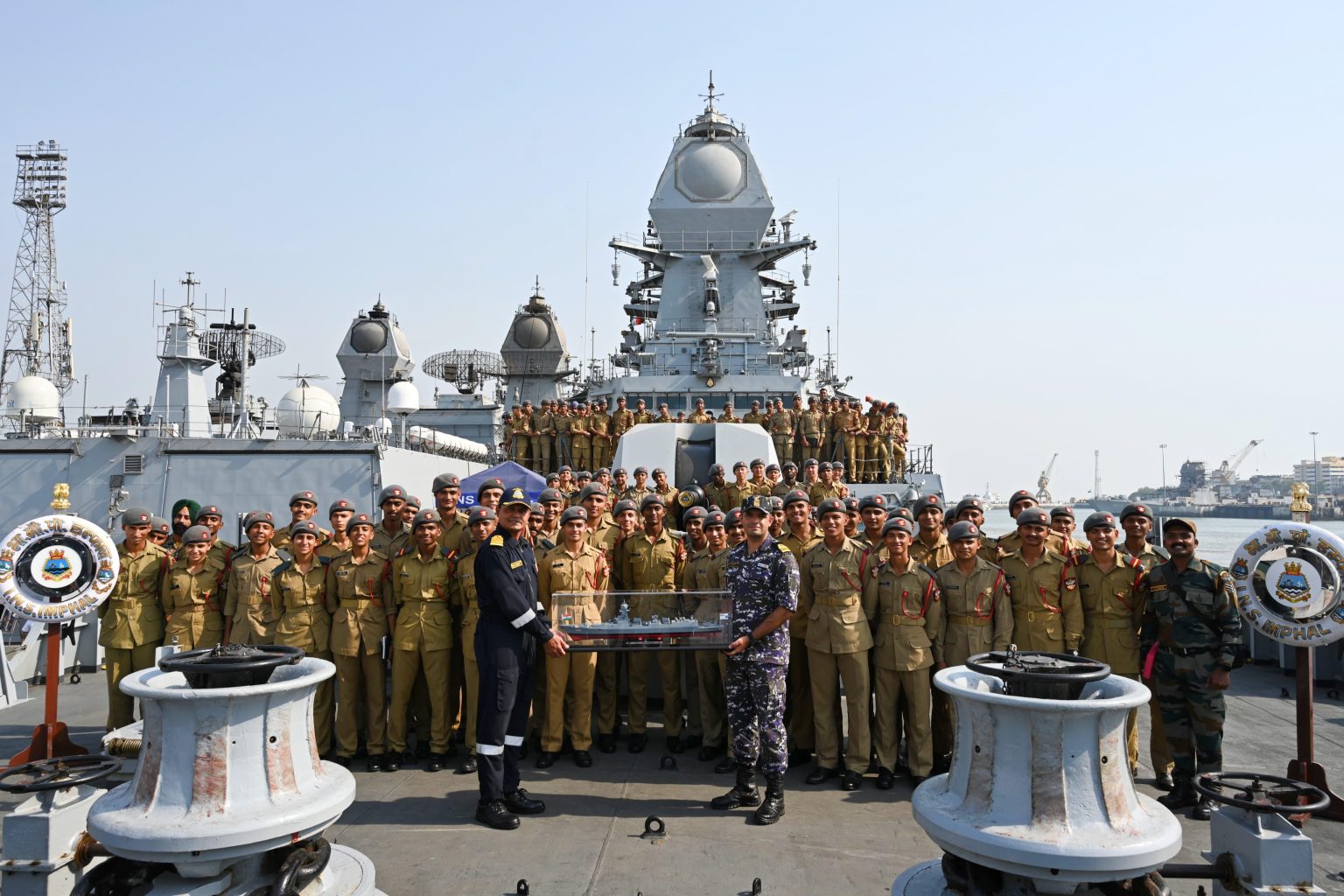 NDA Cadets Gain Hands-On Naval Experience with Western Fleet in ...
