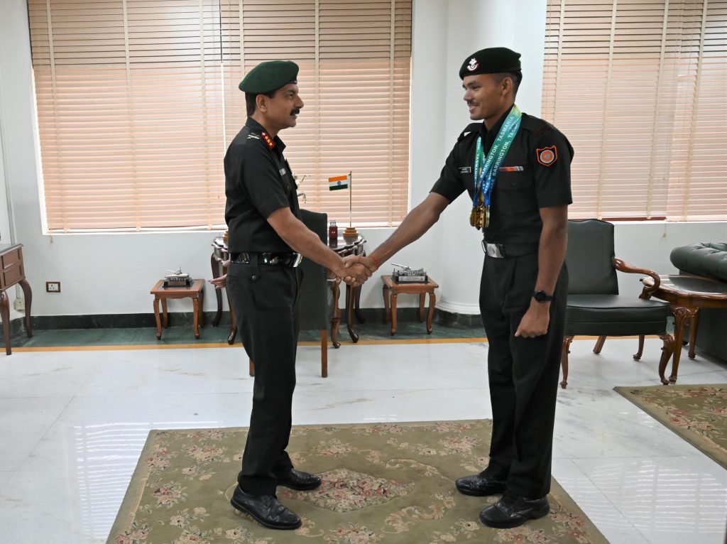 Indian Army Soldier Ujjwal Kumar Singh Felicitated for Stellar ...