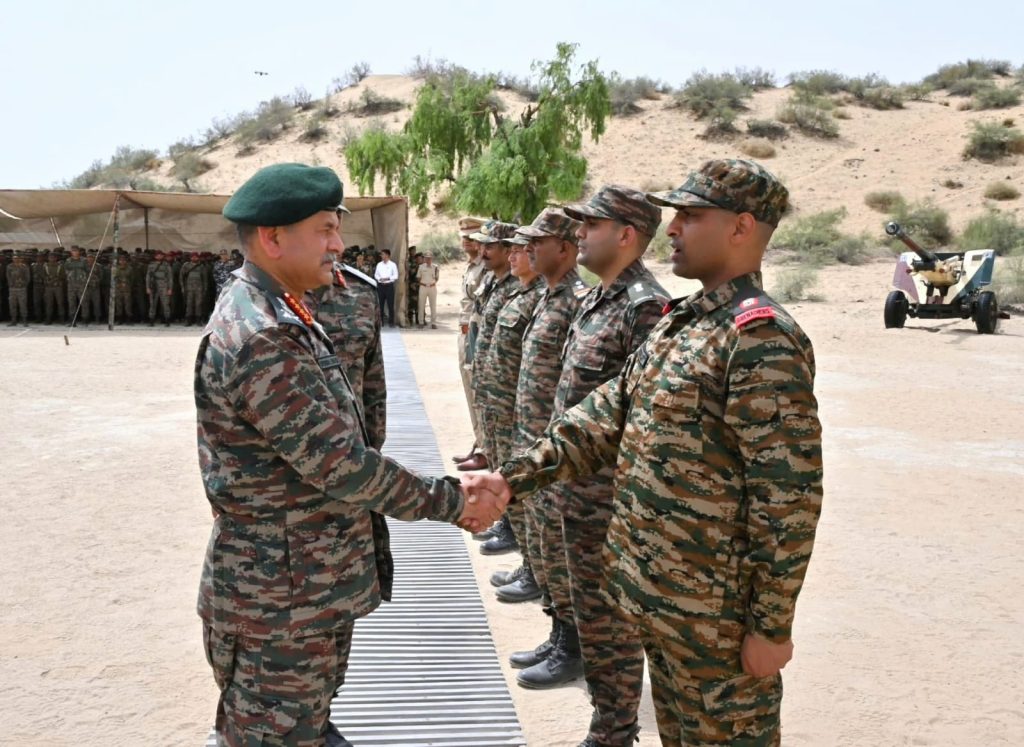 Indian Army Chief Visits Laungewala to Commend Troops for Operation ...