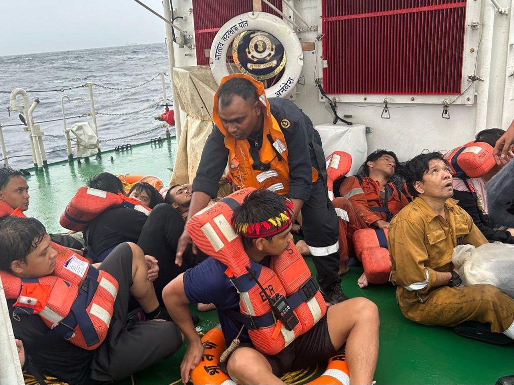 Swift Response by Indian Coast Guard and Navy Prevents Tragedy: All 24 ...