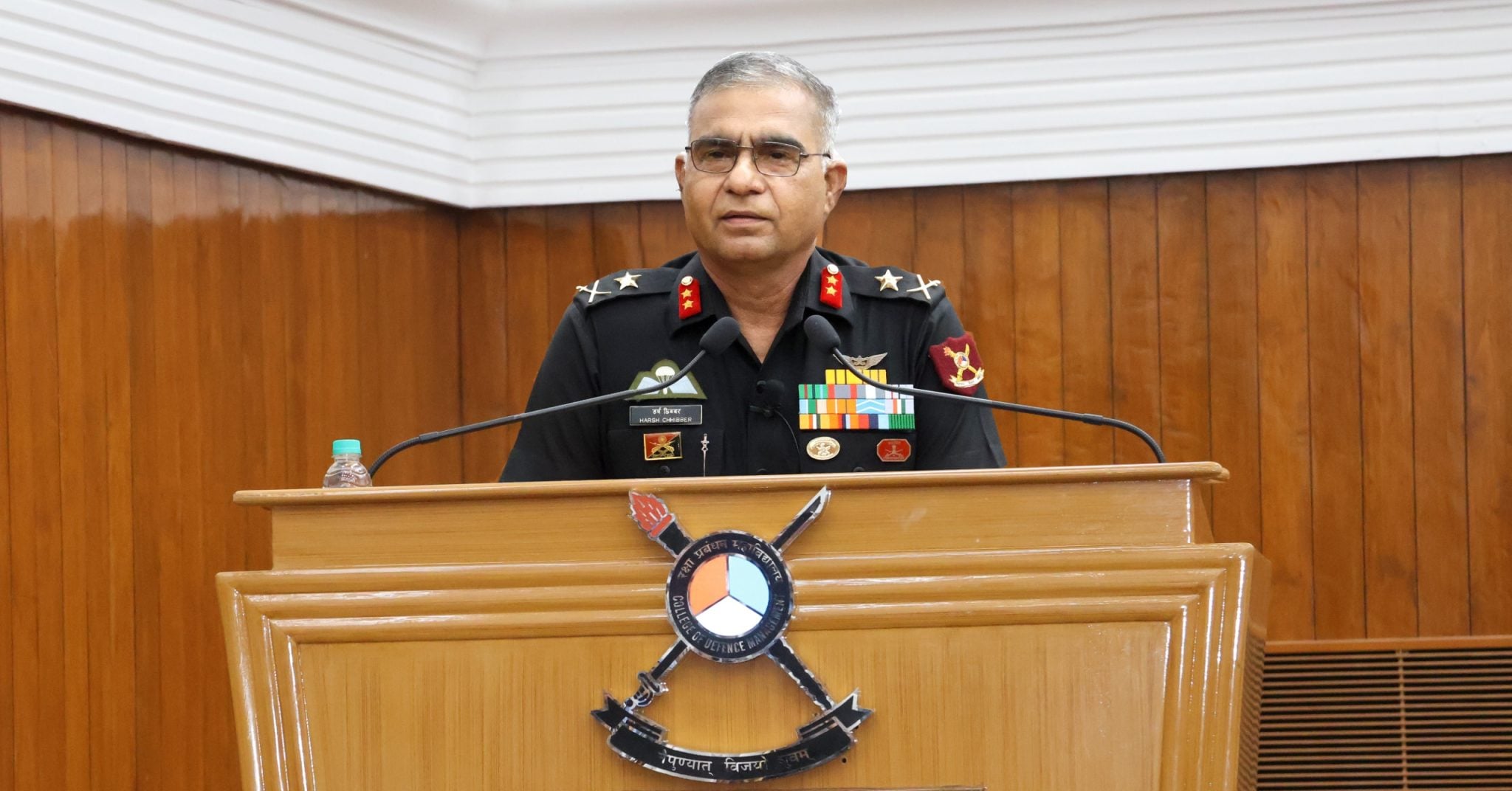 Maj Gen Harsh Chhibber Inaugurates HDMC 21 at College of Defence Management