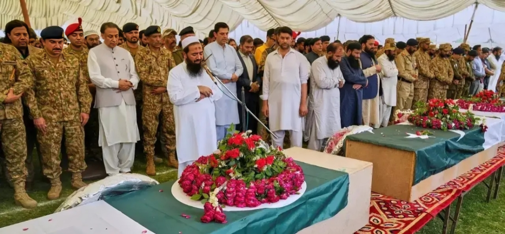 DGMO Exposes Presence of Pakistani Officials at Funeral of LeT ...