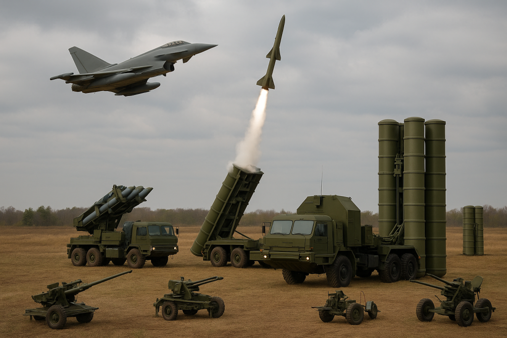 Complete List of India's Air Defence Systems as of 2025